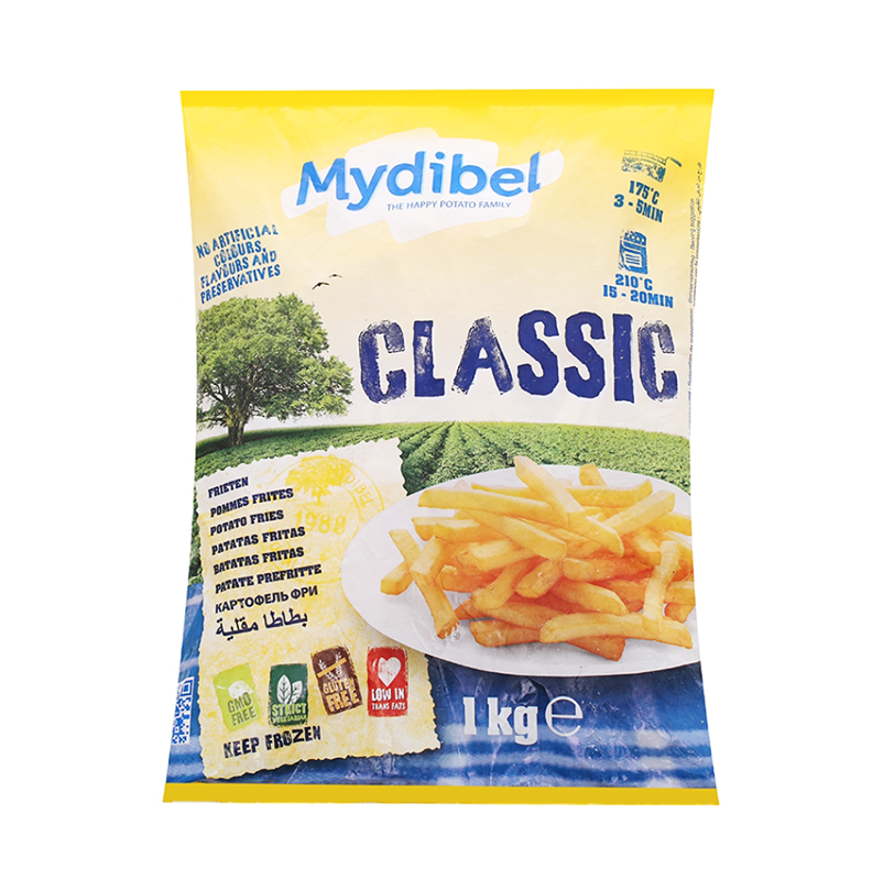Khoai Tây Đông Lạnh Cắt Dài Hiệu Mydibel 1Kg - Frozen Potatoes ...
