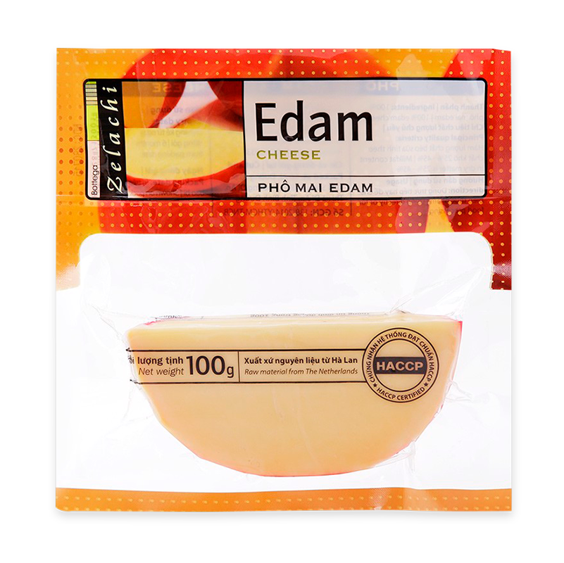 Phô Mai Edam Bottega Zelachi 100g - Edam Cheese - HavaMall - Siêu Thị ...