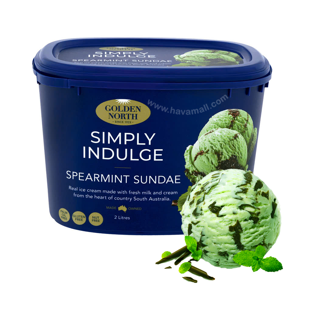 Kem Hộp Cao Cấp Vị Bạc Hà Golden North - Golden North Spearmint Sundae ...